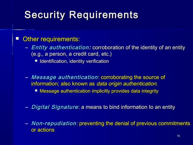 Information System Security(lecture 1) | PPT