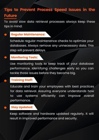 Is slow data retrieval creating trouble? Optimize it with an effective system | PDF | Databases ...