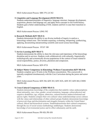 Individual Learning Plan | PDF