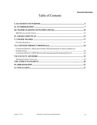 Individual Learning Plan | PDF