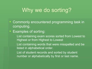 Is sort andy-le | PPT