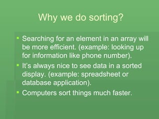 Is sort andy-le | PPT