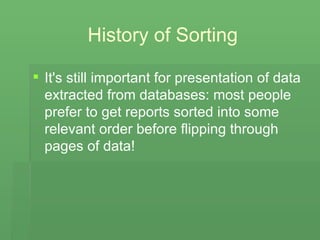 Is sort andy-le | PPT