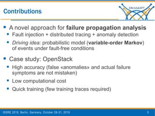 Enhancing Failure Propagation Analysis in Cloud Computing Systems - ISSRE 2019 Presentation | PPT