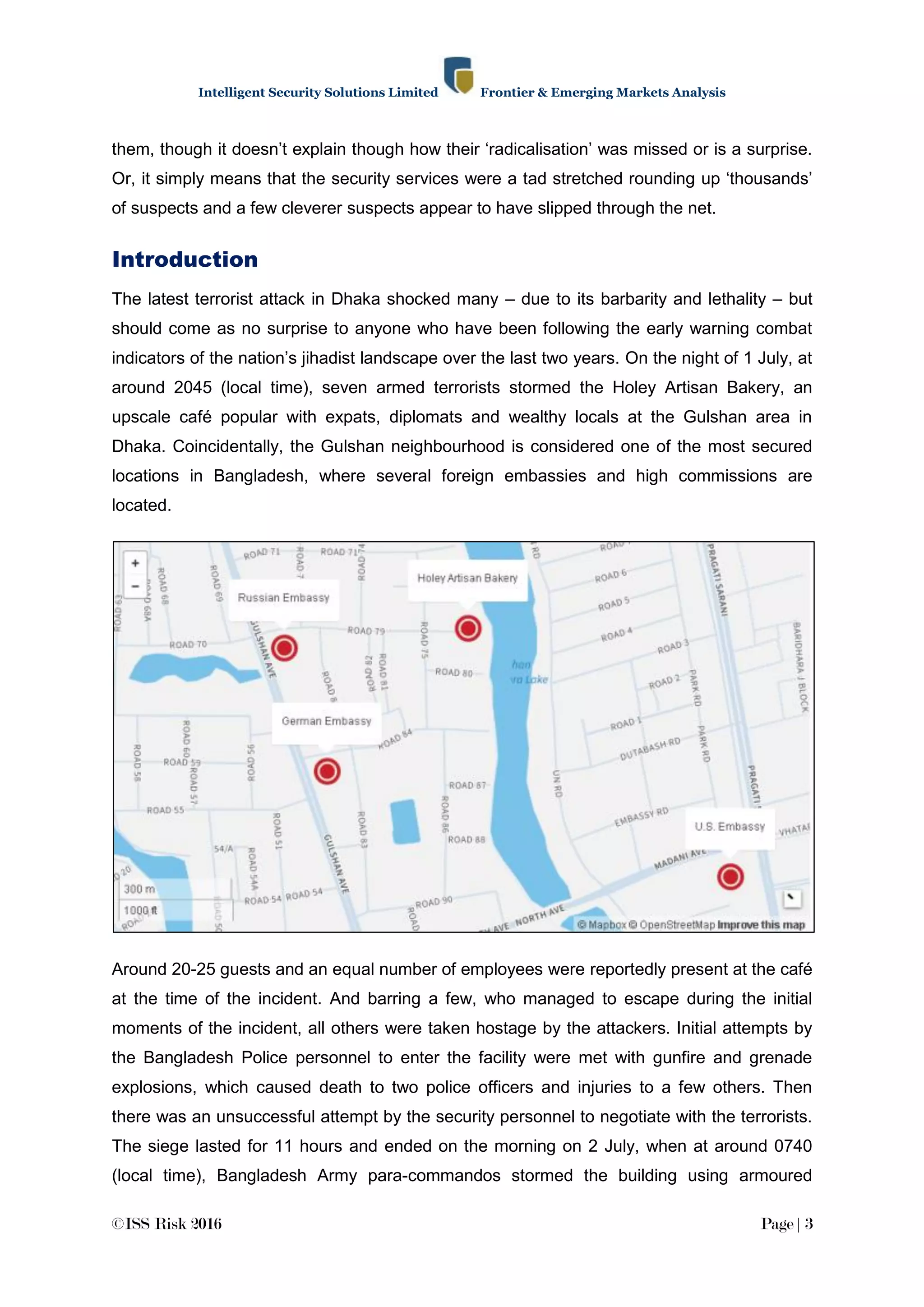 Dhaka terrorist attack July 2016 - An assessment | PDF