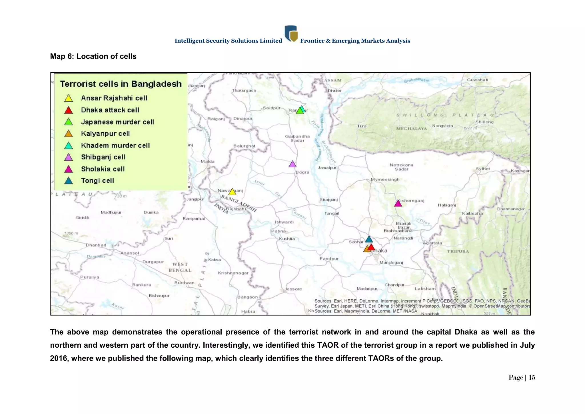 JMB conduit for ISIS in Bangladesh - september, 2016 (ISS RISK) | PDF