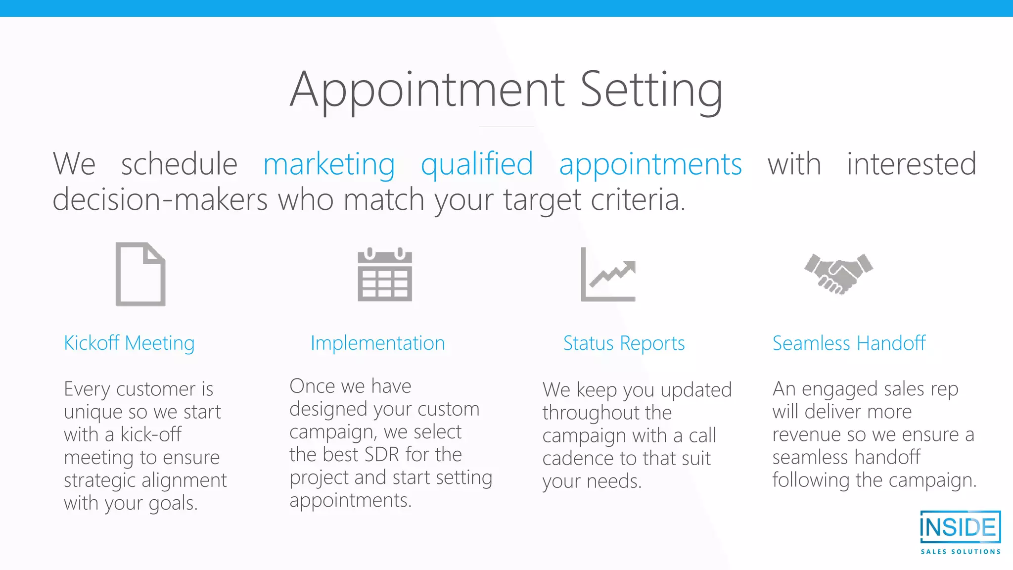 Inside Sales Solutions | Lead Generation | PPTX