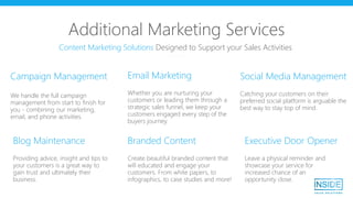 Inside Sales Solutions | Lead Generation | PPTX