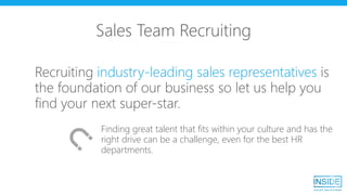 Inside Sales Solutions | Lead Generation | PPTX