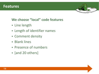 A Metric for Code Readability | PDF