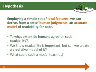 A Metric for Code Readability | PDF