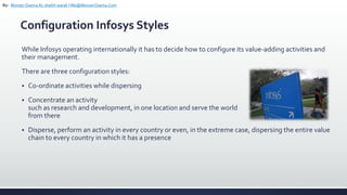 Infosys’s Information System Strategy | PPT