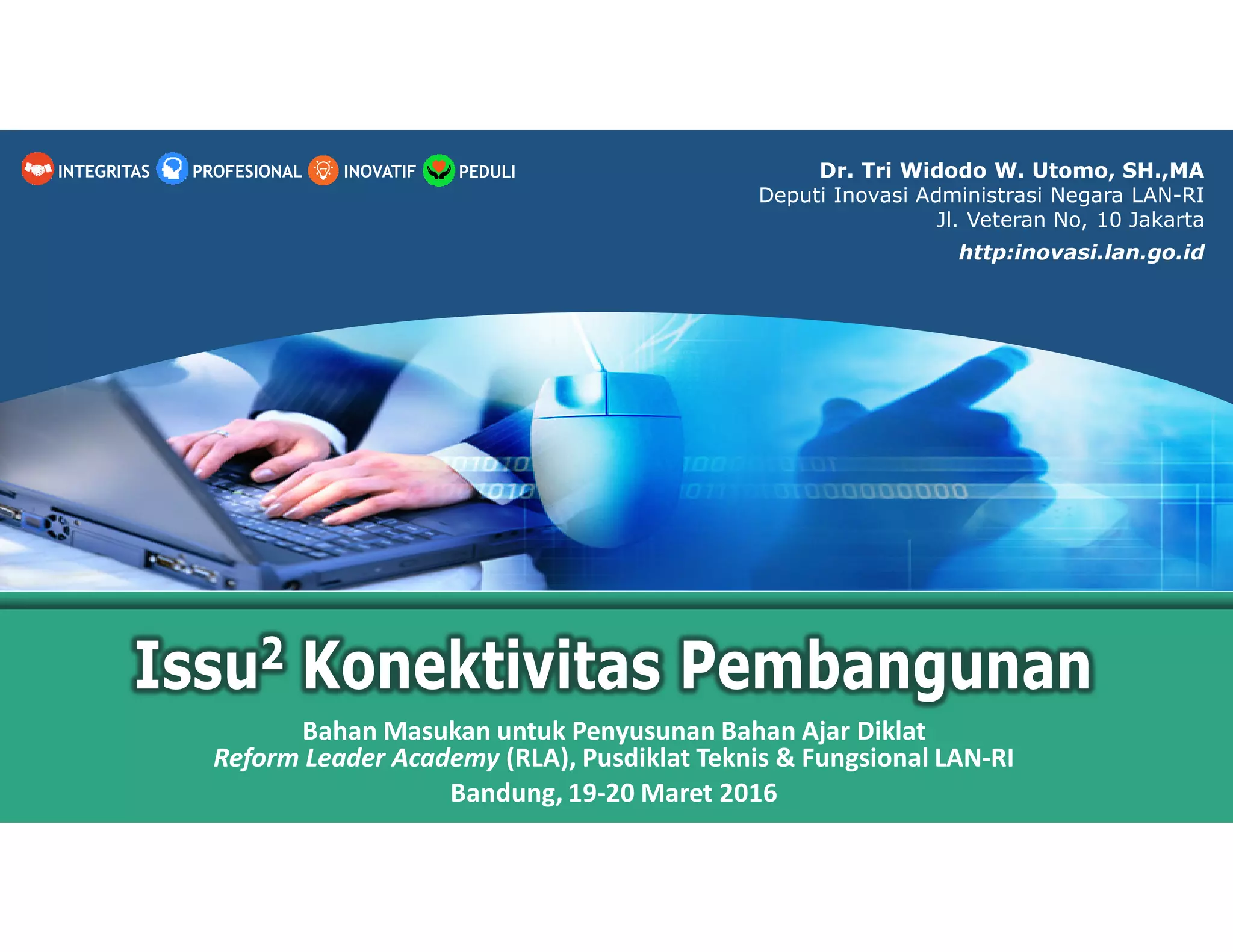 Issu-Issu Konektivitas Pembangunan | PDF