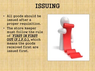 ISSUANCE CONTROL | PPT