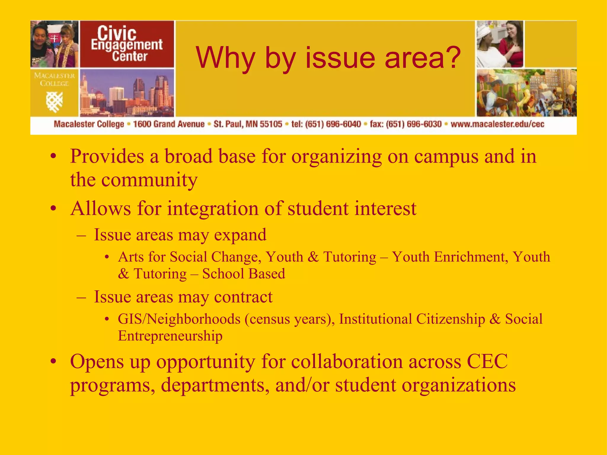 Issue based organizing | PPT