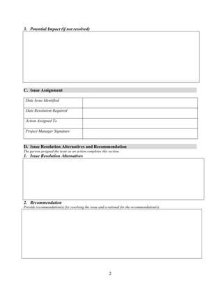 Issue management-document | PDF