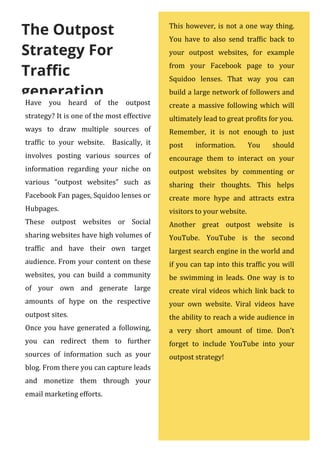 Lead Generation Strategies | PDF