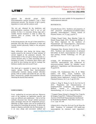 A REVIEW ON PREPARATION METHODS OF NANOCOMPOSITES | PDF