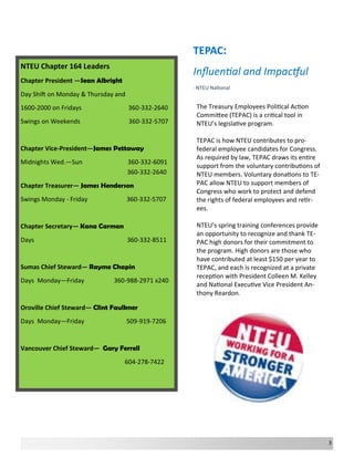 Issue 10 NTEU Chapter_164_newsletter | PDF | Government Support and ...