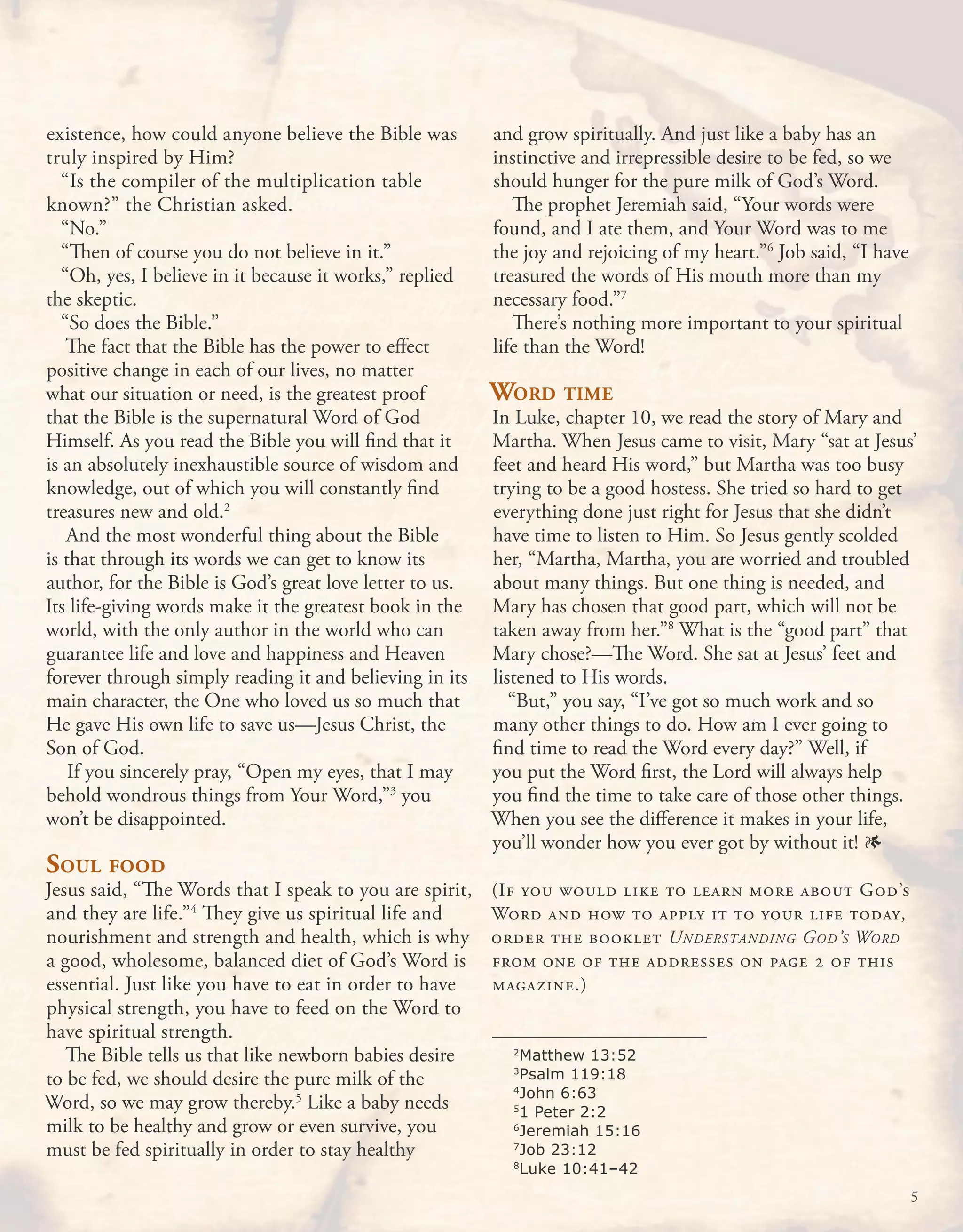 Issue 2 - God's Word | PDF