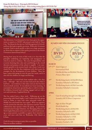 BVIS Newsletter Issue24 20142015 | PDF