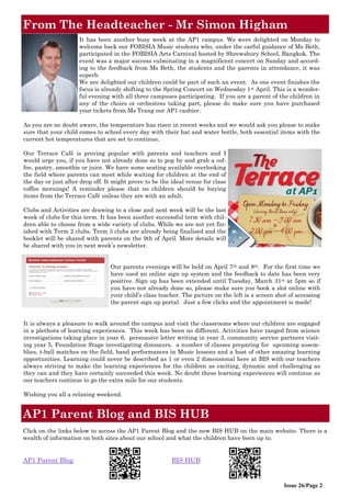 An Phu Primary News 27th March | PDF