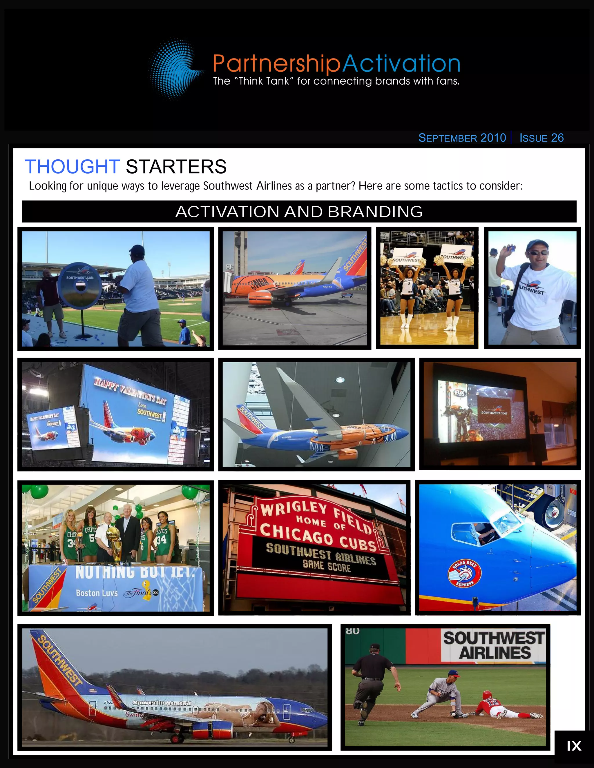 September 2010 Partnership Activation 2.0 Newsletter | PDF