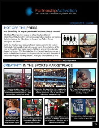 Partnership Activation - November 2010 | PDF