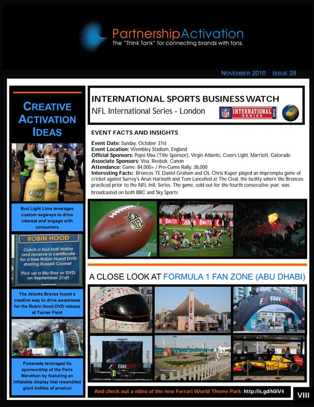 Partnership Activation - November 2010 | PDF