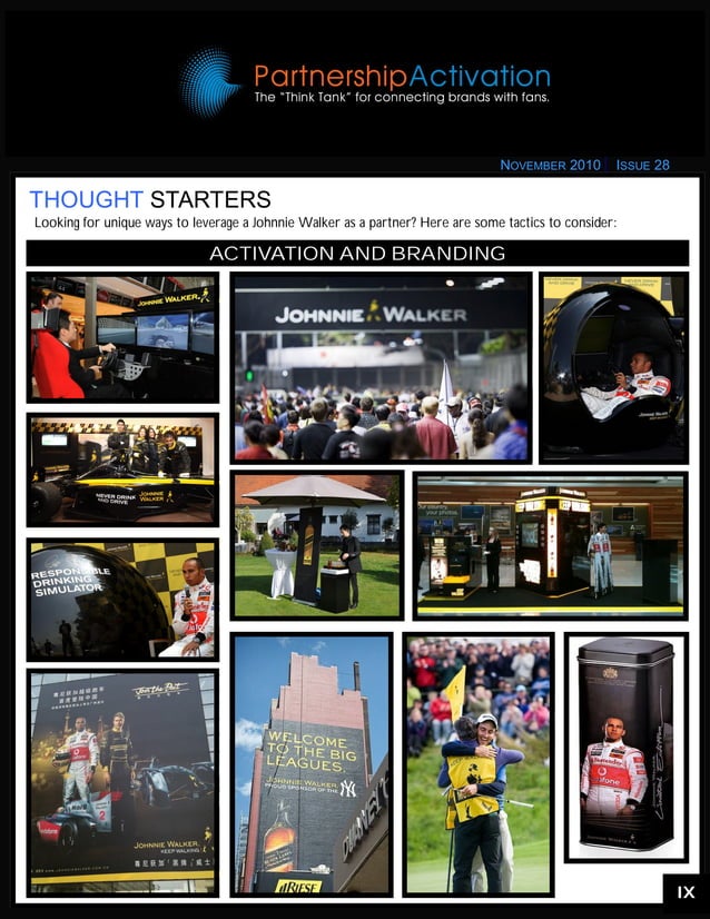 Partnership Activation - November 2010 | PDF