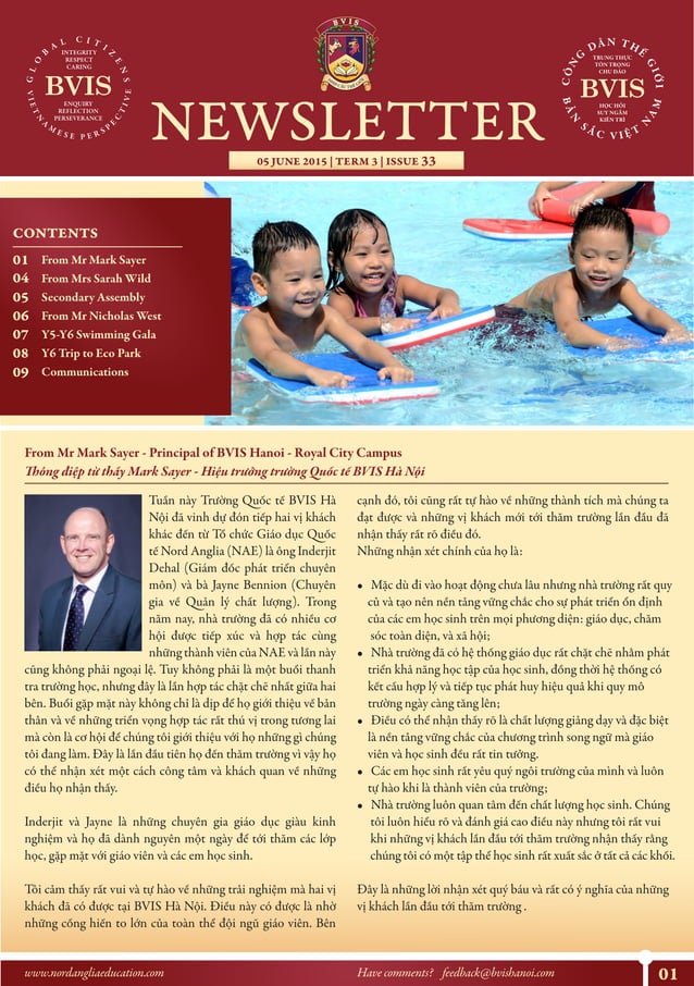 BVIS Newsletter Issue33 20142015 | PDF