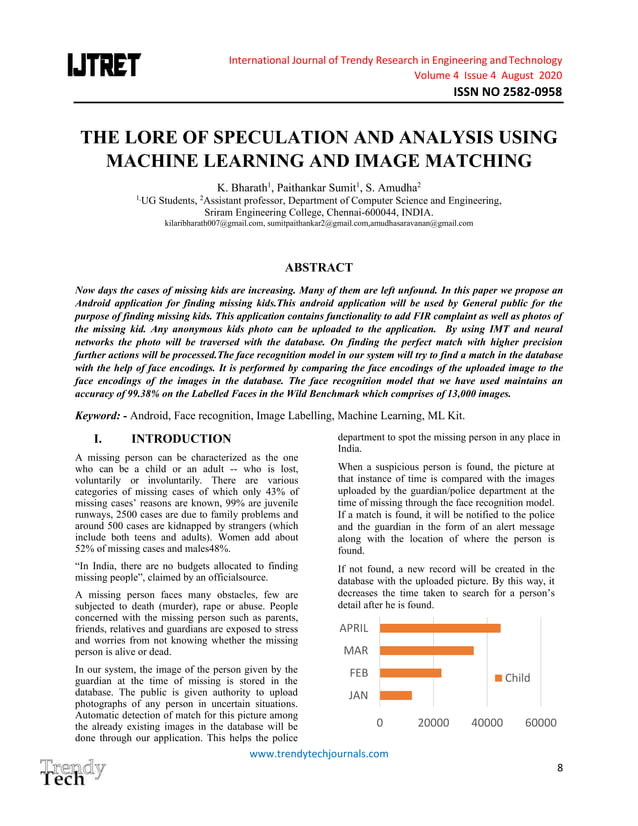 THE LORE OF SPECULATION AND ANALYSIS USING MACHINE LEARNING AND IMAGE MATCHING | PDF | Computing ...