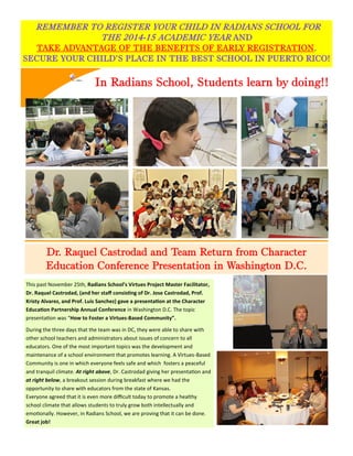 Issue 5 Radians School News Letter! | PDF