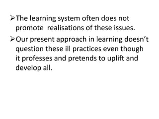 Issue based learning ppt | PPSX