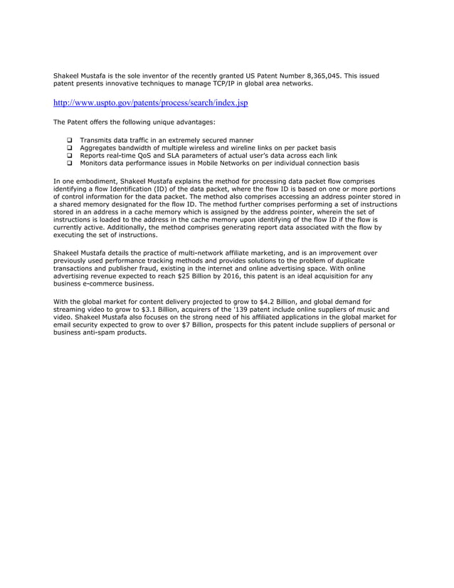 Issued patent 1 | PDF