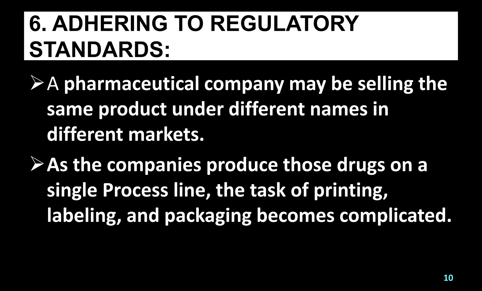 Issue facing modern drug packaging, selection & evaluation of ...