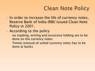 Issue of INR | PPT