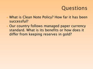 Issue of INR | PPT