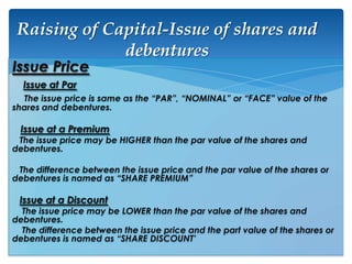 Issue of shares | PPTX