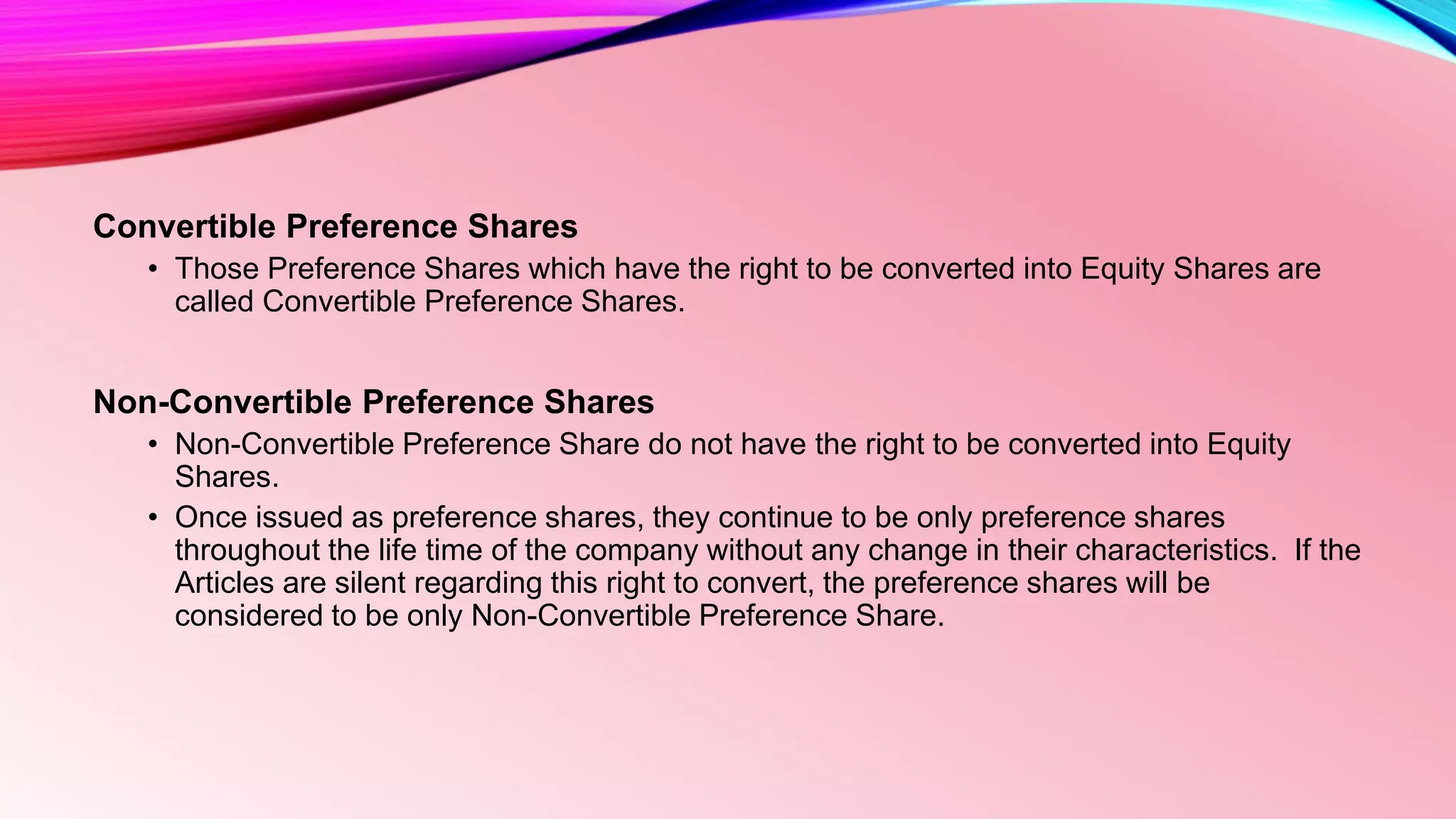 Issue of shares | PPTX