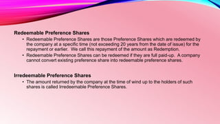 Issue of shares | PPTX