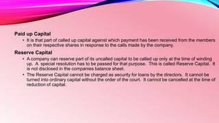 Issue of shares | PPTX