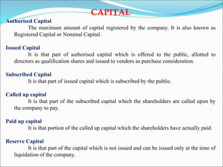Issue of shares | PPT