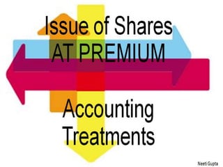 Issue of Shares at Premium | PPTX