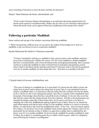 Issue Of Taqleed | PDF