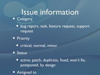 How to Use the Drupal.org Issue Queue | PPT | Technology & Computing