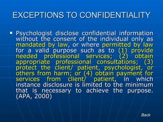 Issues And Ethics In The Helping Professions | PPT