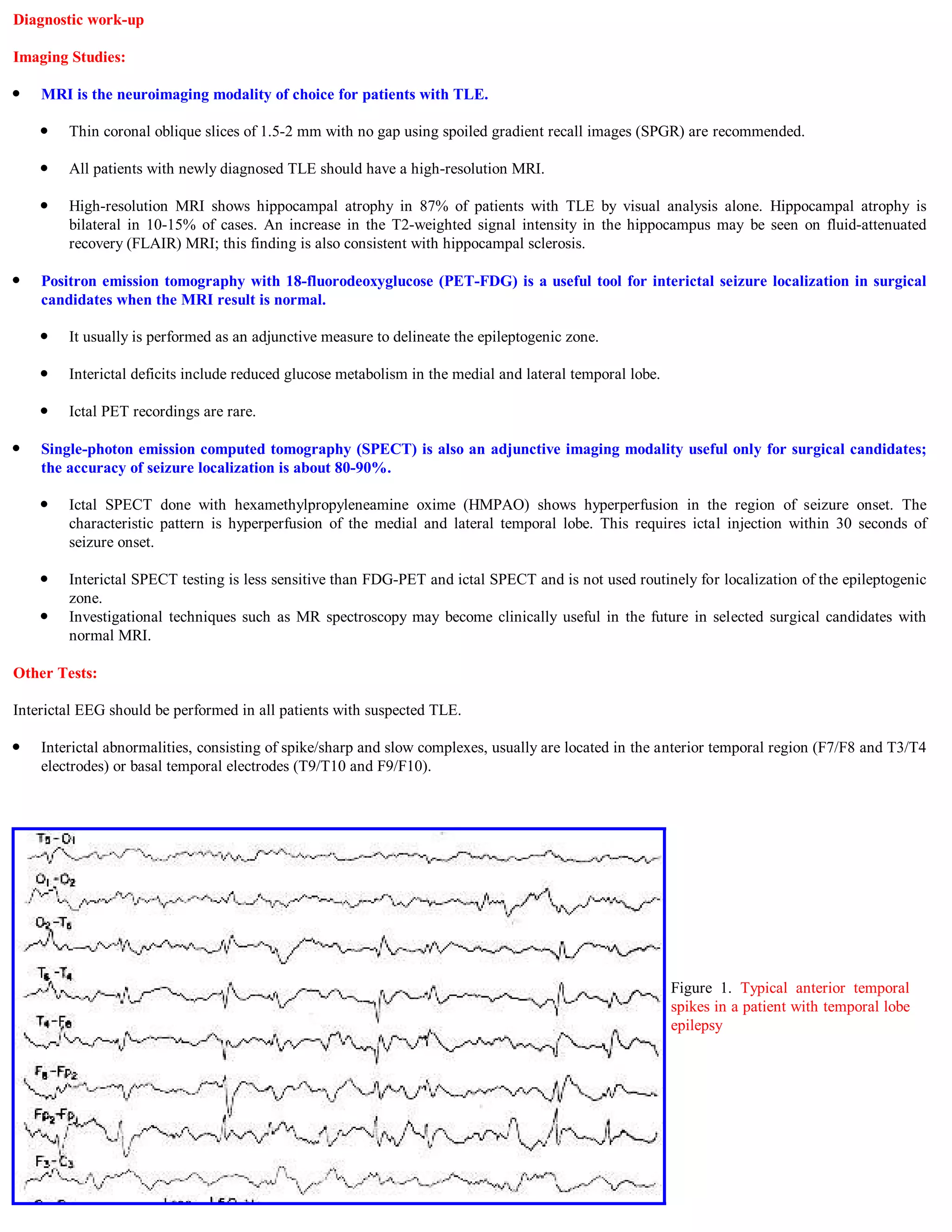 Issues in brainmapping...Temporal lobe epilepsy | PDF
