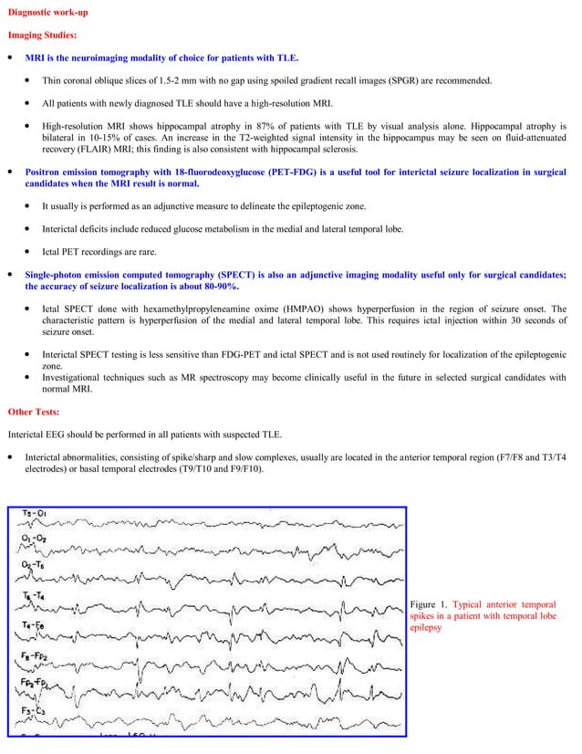 Issues in brainmapping...Temporal lobe epilepsy | PDF
