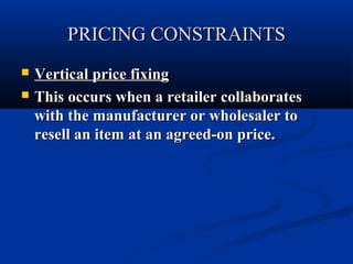 Issues about ethics in retailing | PPT